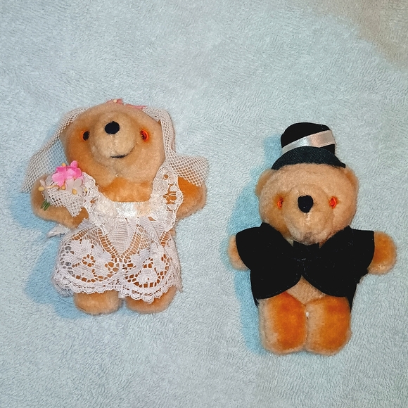 Russ | Toys | Vintage Russ Bride And Groom Plush Dolls Toy Must See ...